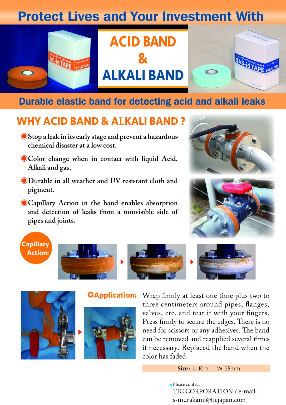 ACID Band & ALKALI Band for Protect Lives and Your investment – ticjapan_en